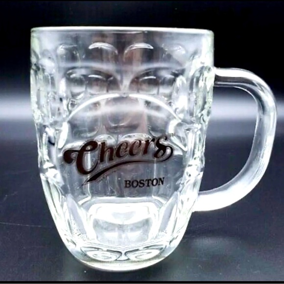 Kitchen | 209 Cheers Boston Cbs Dimple Barrel 20oz Beer Mug Luminarc ...